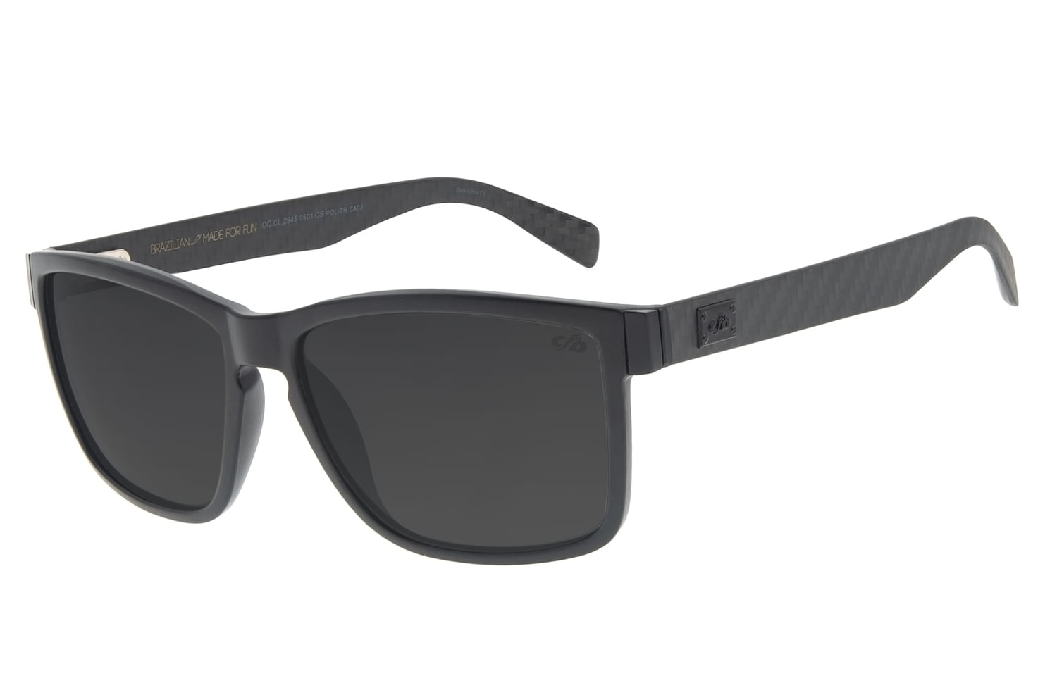 Óculos de Sol Masculino Chilli Beans Bossa Nova Polarizado Espelhado OC ...